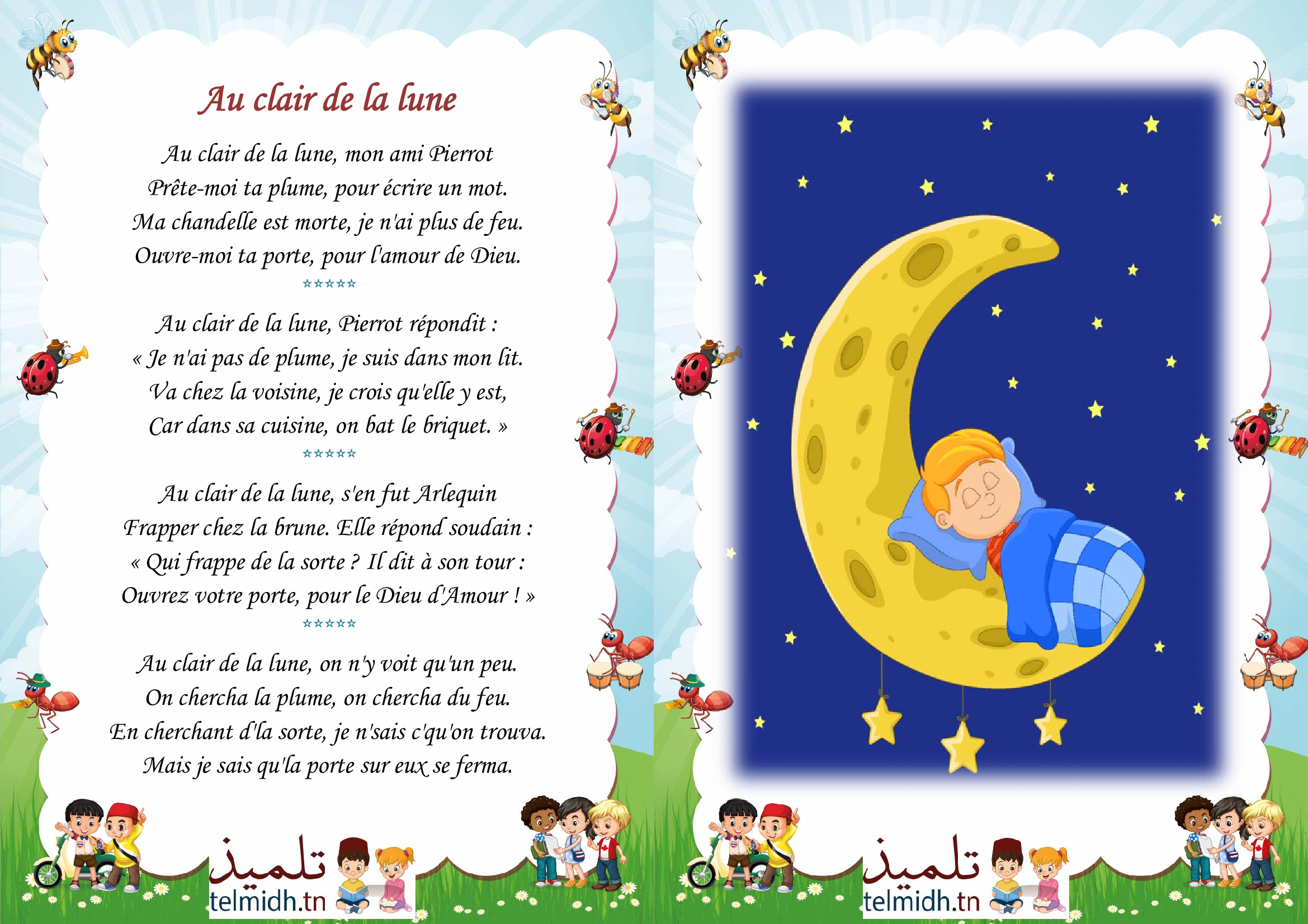 Au claire de la lune - Telmidh